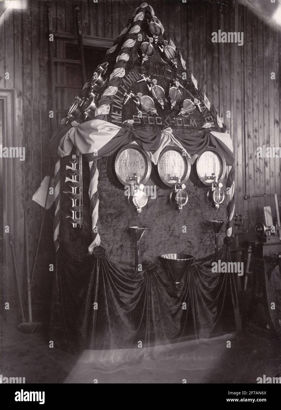 Metal fever. AB Control crane's booth at the general art and industrial ...