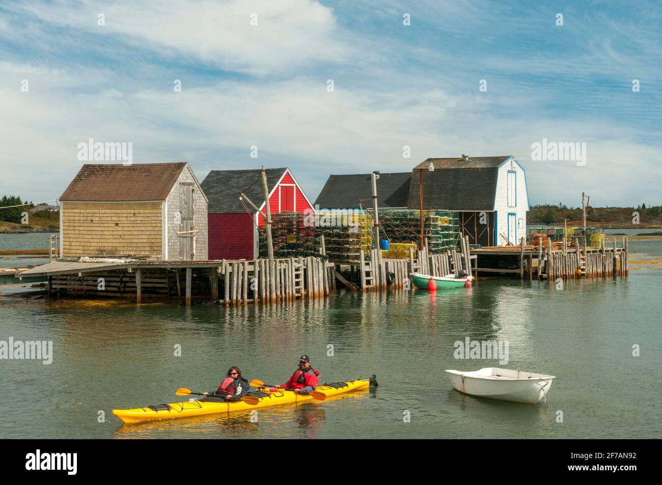 Jetty and huts hi-res stock photography and images - Alamy