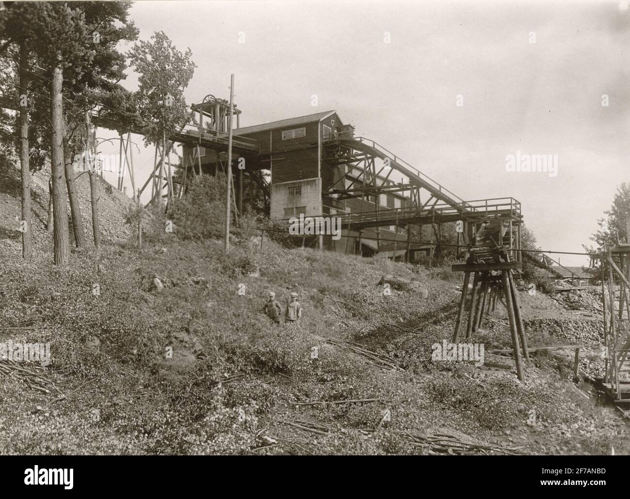 Kantorp's mines image used in the exhibition steel faces Stock Photo ...