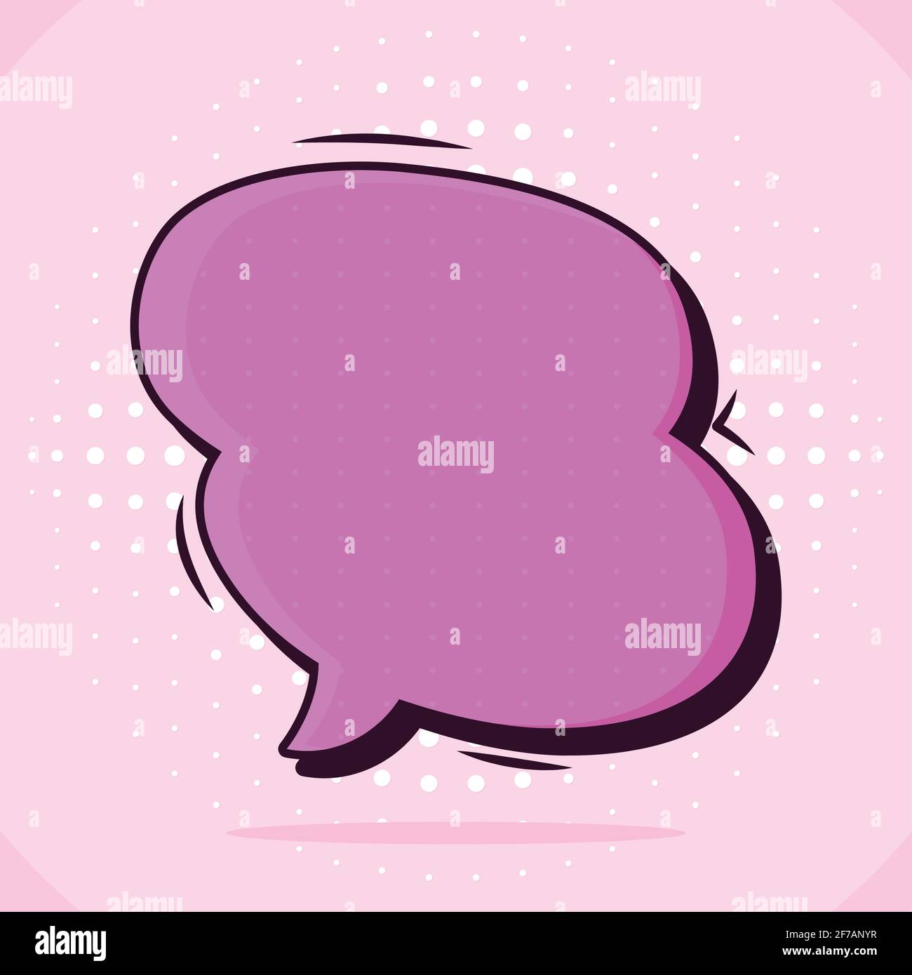 pop art speech bubble design Stock Vector Image & Art - Alamy