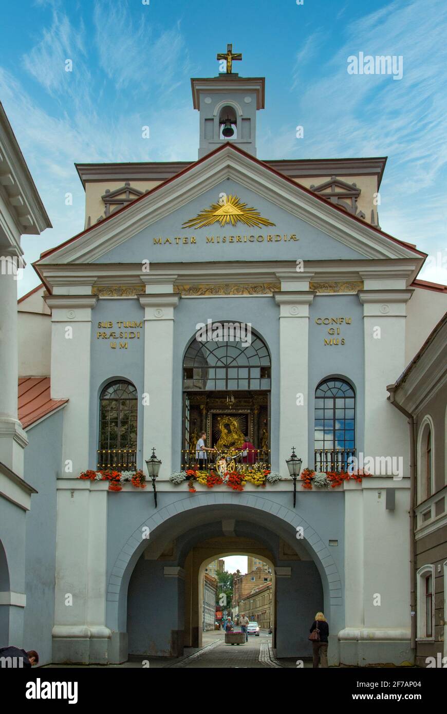Gates of Dawn, Vilnius, Lithuania Stock Photo - Alamy