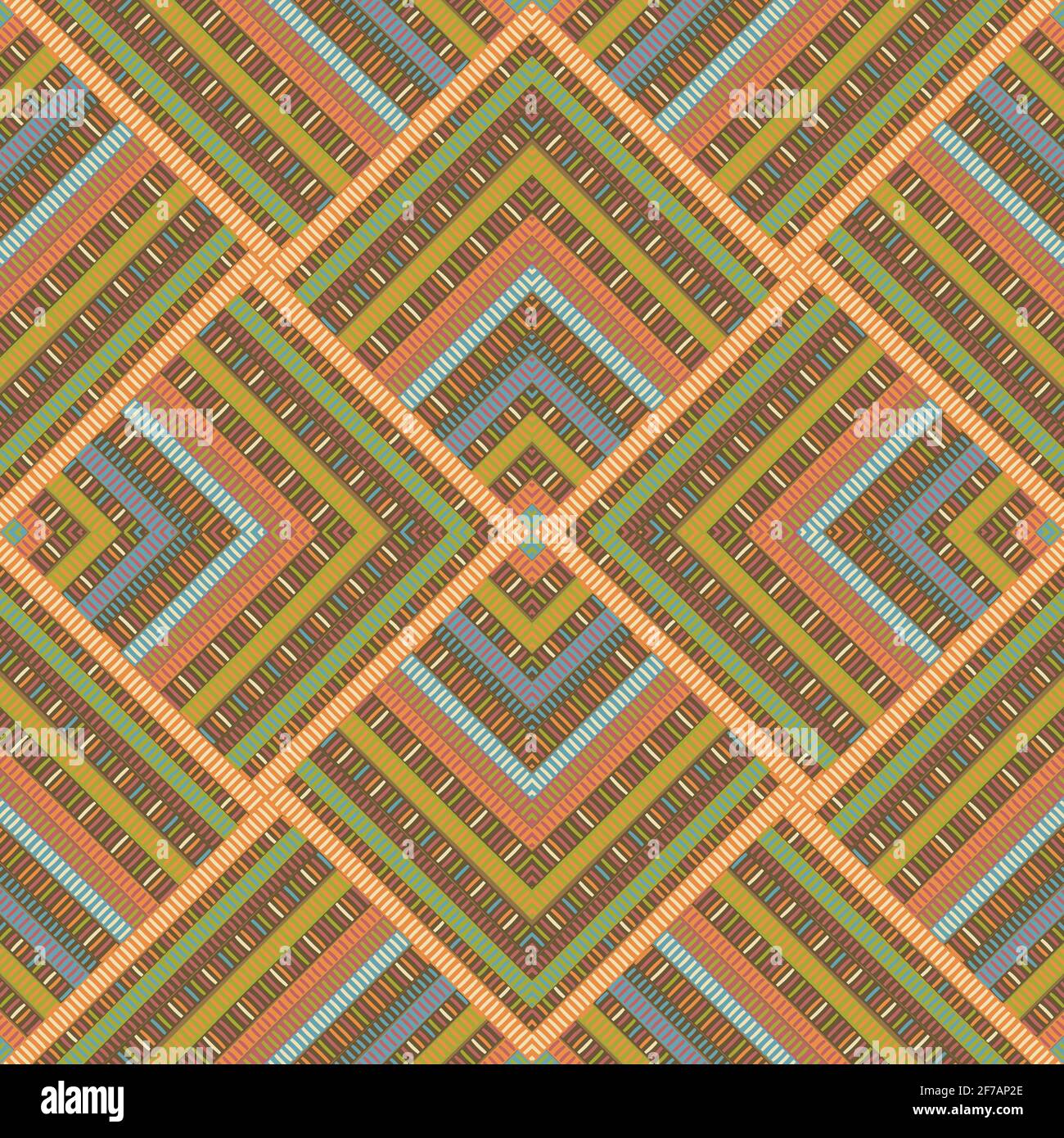 Colorful geometric ethnic pattern Stock Vector Image & Art - Alamy