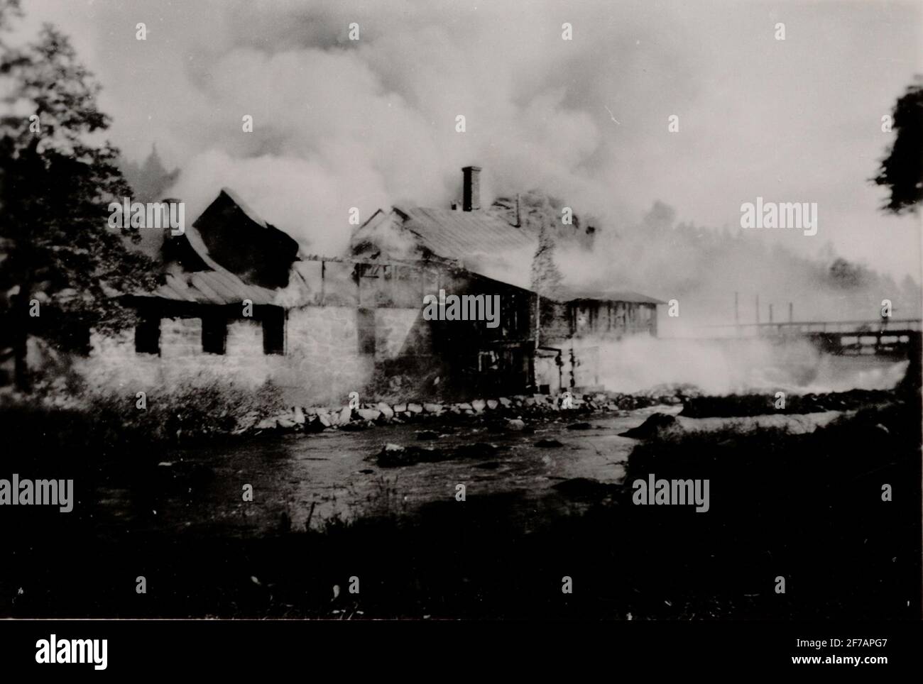 Carlfor's limited liability company. The mill on fire on October 3 ...