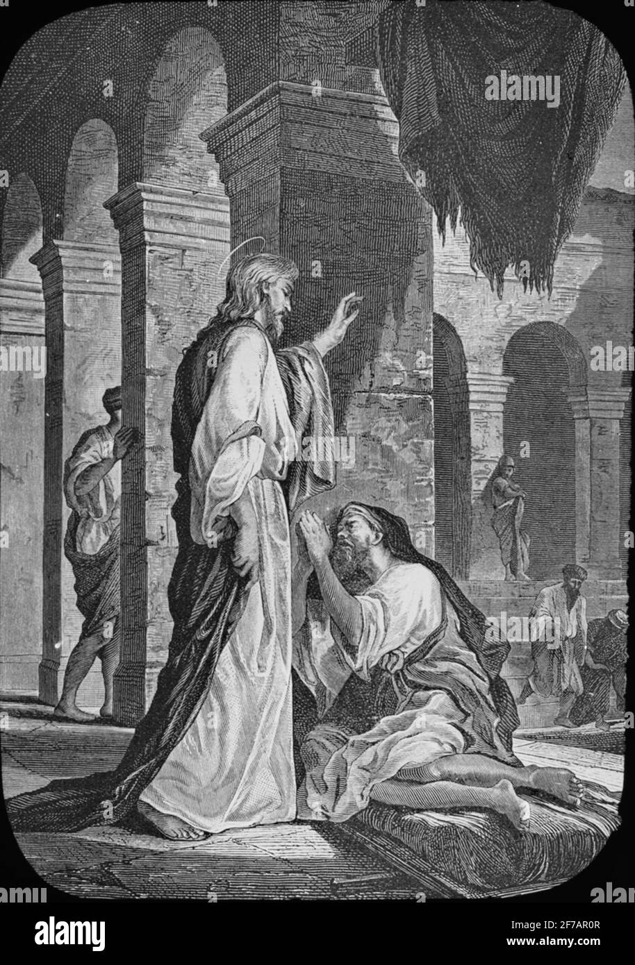 Religious imagery Black and White Stock Photos & Images - Alamy