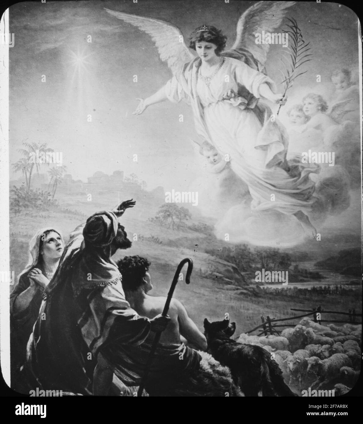 Religious imagery Black and White Stock Photos & Images - Alamy