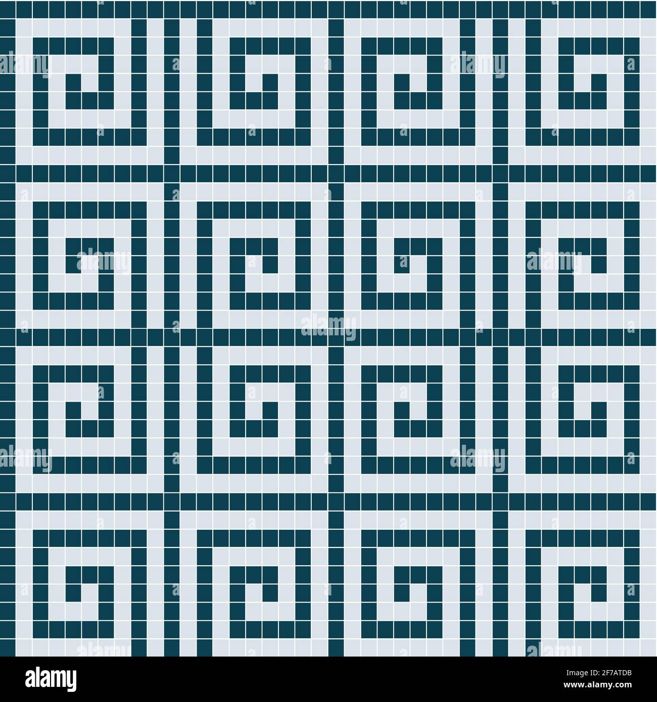 Mosaic tiles texture background with geometric motifs Stock Vector ...