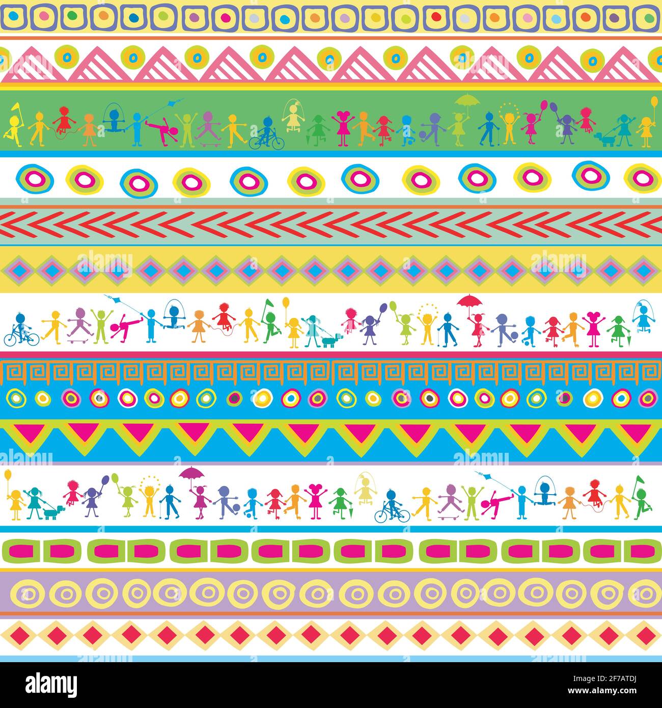 Seamless bright fun abstract pattern for kids Stock Vector Image & Art ... Seamless bright fun abstract pattern for kids Stock Vector Image & Art ...
