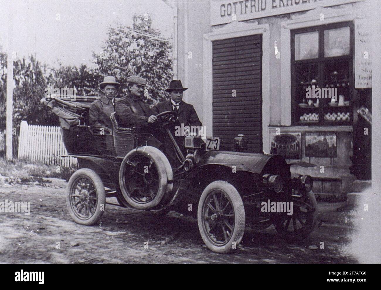 Photo from an inspection trip to the automatic telephone exchange in ...
