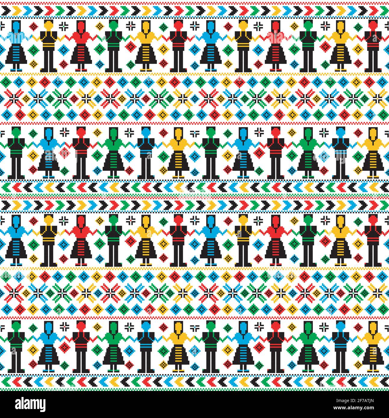 Hungarian folk dance Stock Vector Images - Alamy