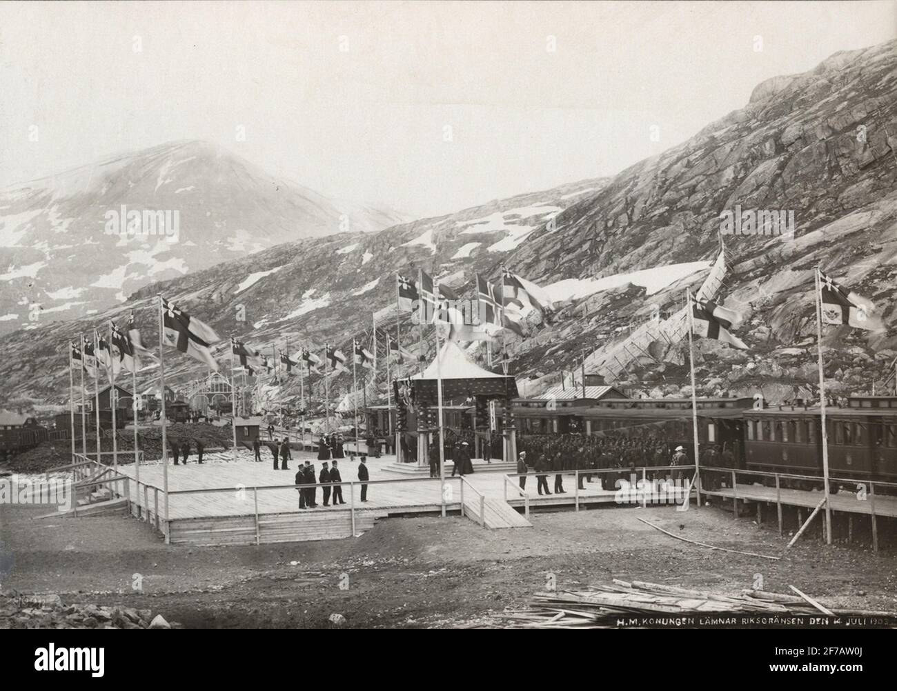 Norwegian royal train hi-res stock photography and images - Alamy