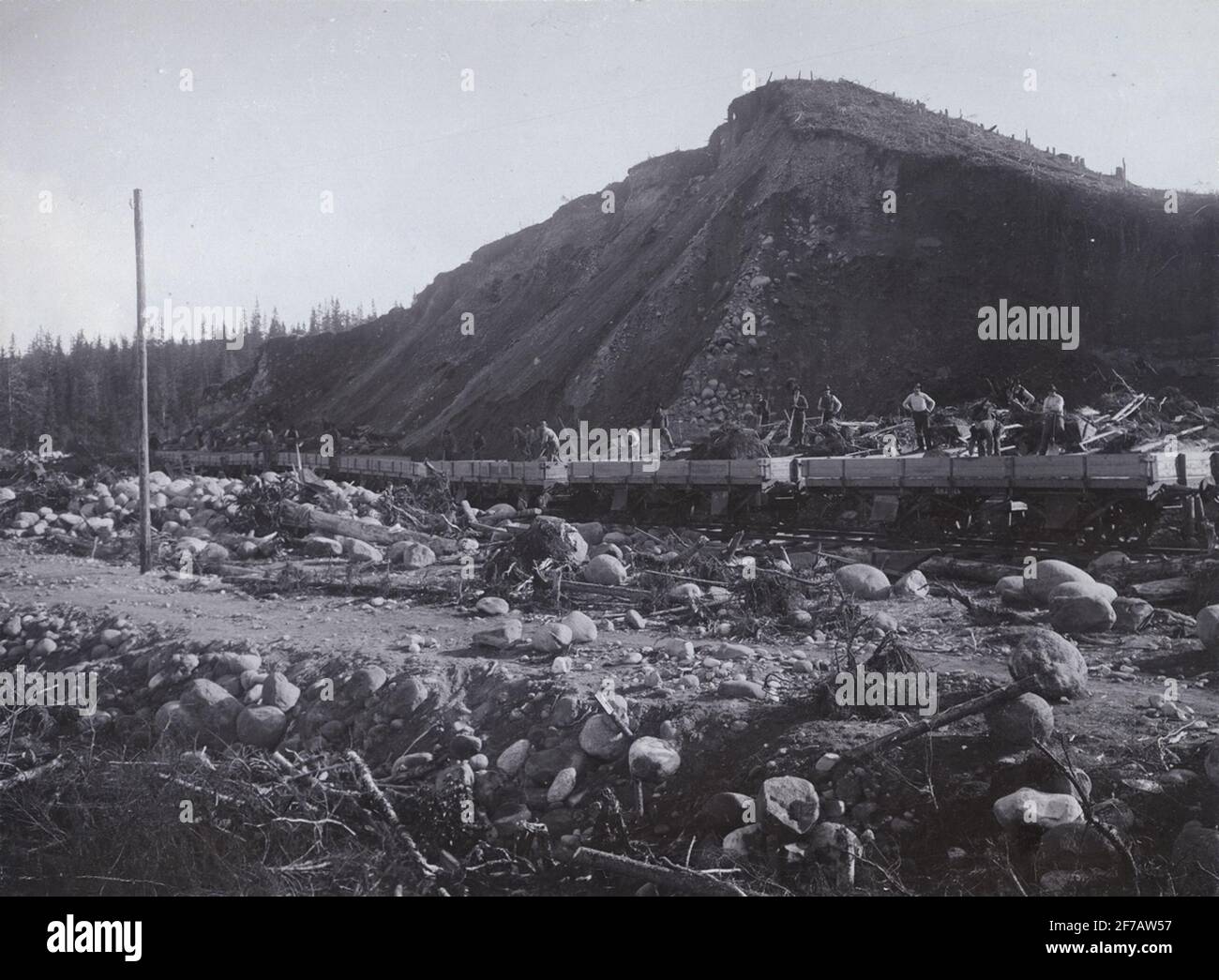 Grustag at the Orsa - Sveg track Stock Photo - Alamy