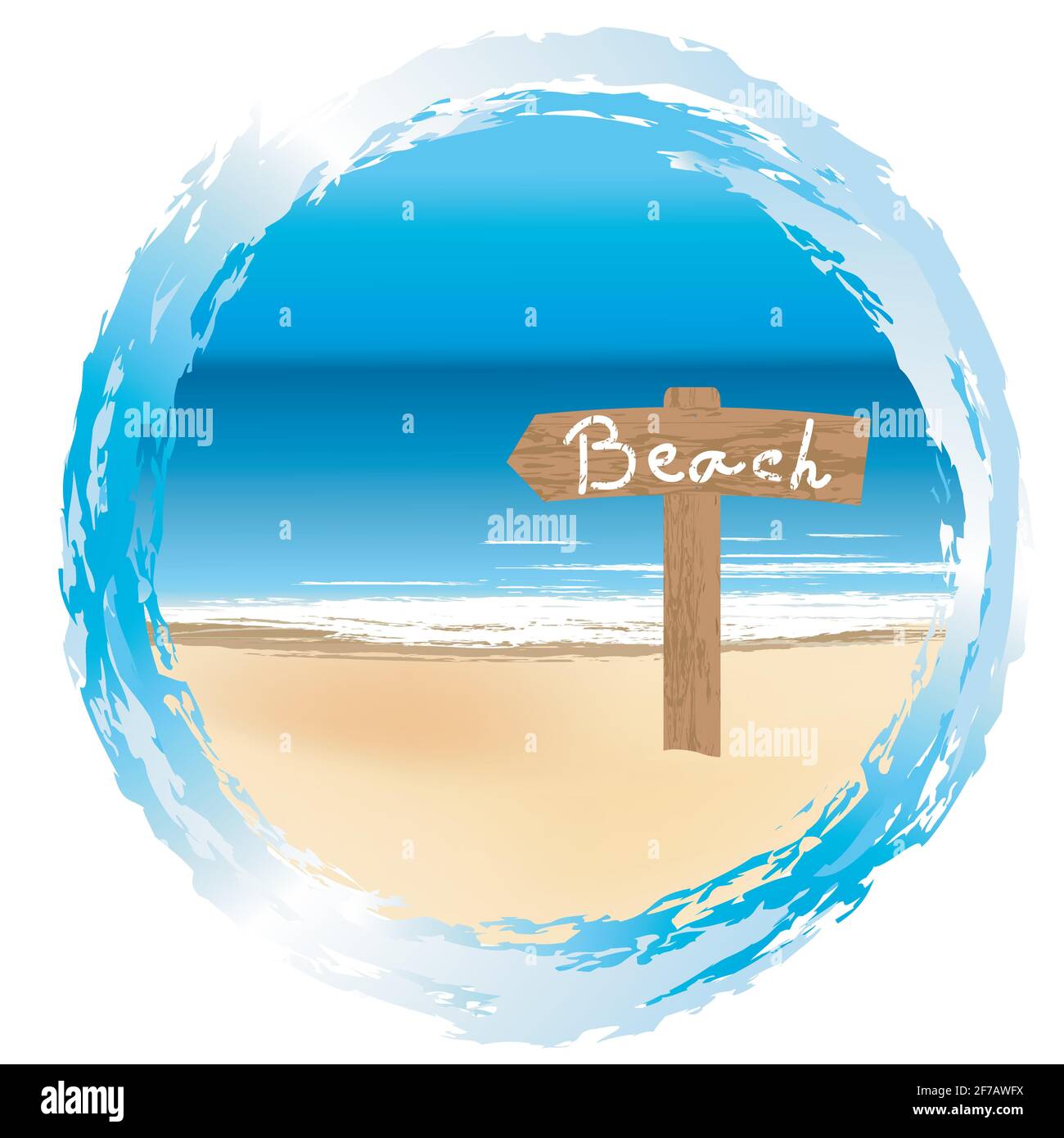 Round Arrow Signs Sign Cut Out Stock Images & Pictures - Alamy