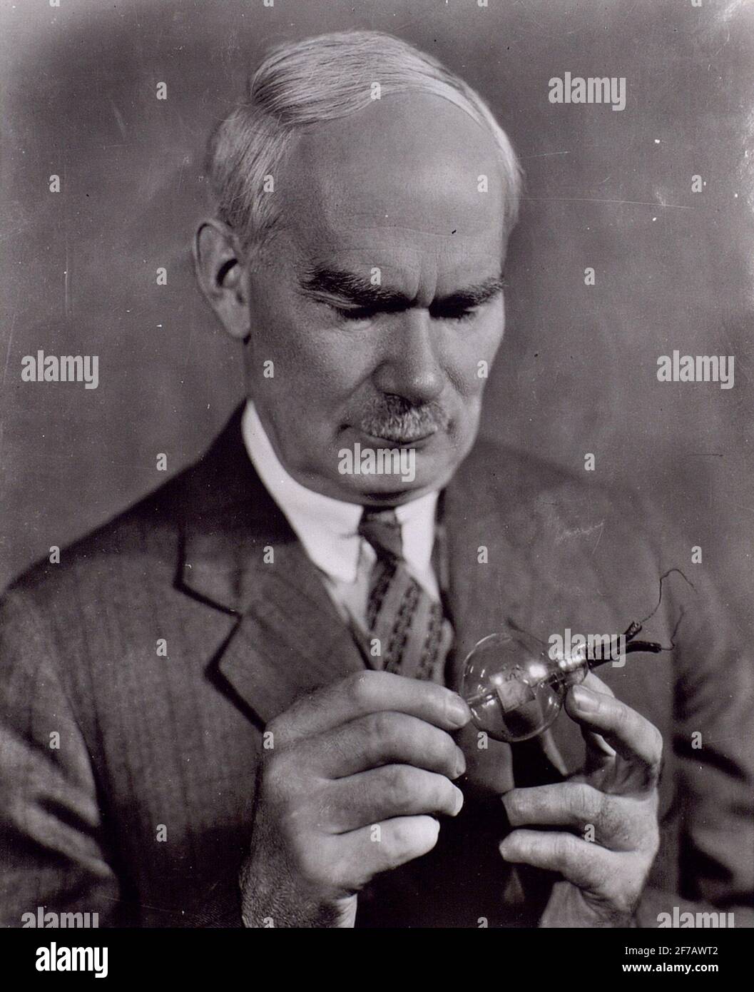 Lee de Forest (American) 1873 - 1961. Inventor of the 3-electromor ...
