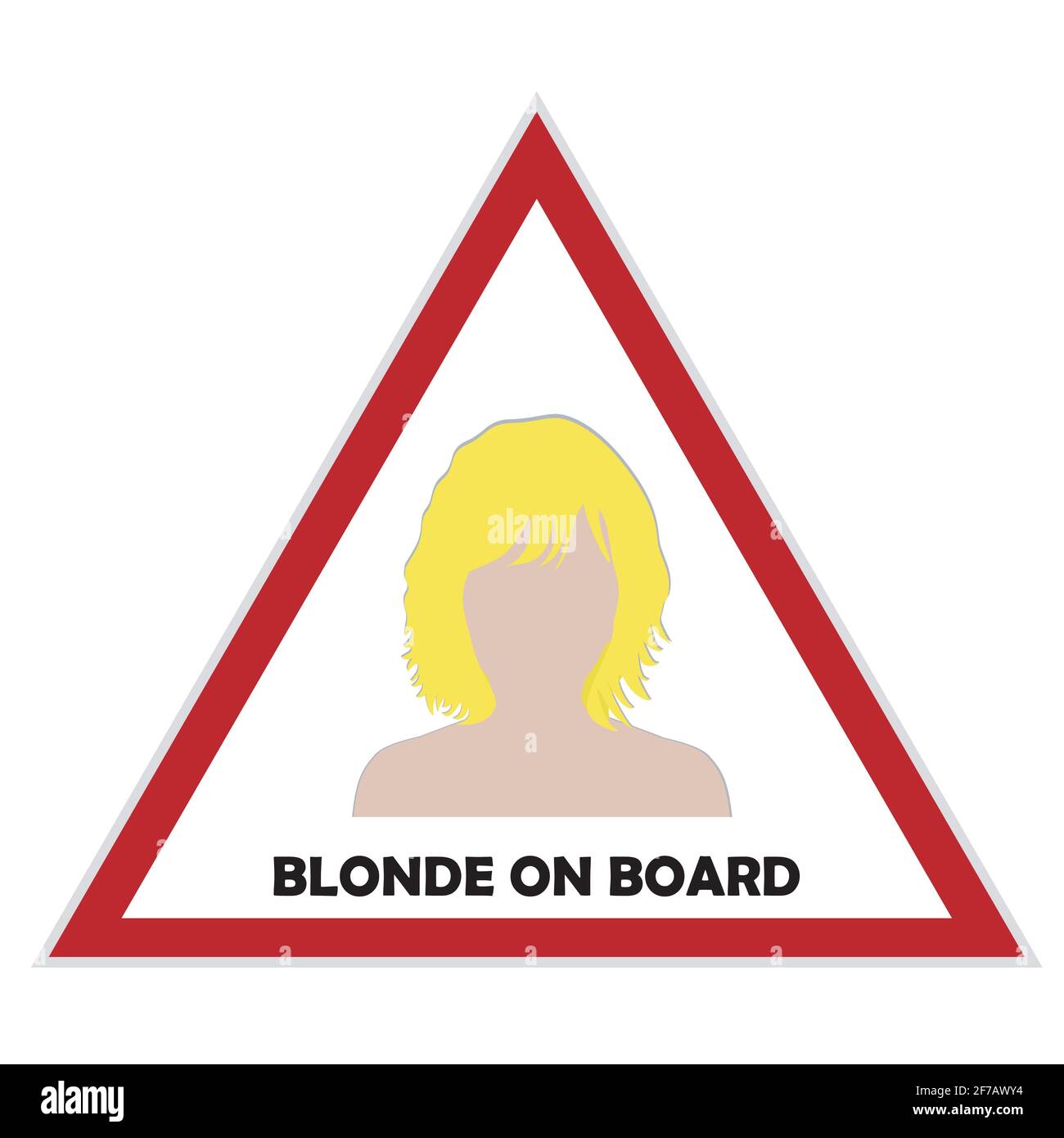 Woman poster car Stock Vector Images - Alamy