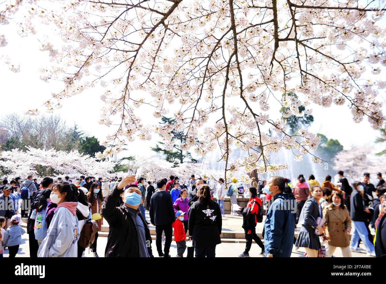 Beijing, China. 05th Apr, 2021. Over one hundred million people go out ...