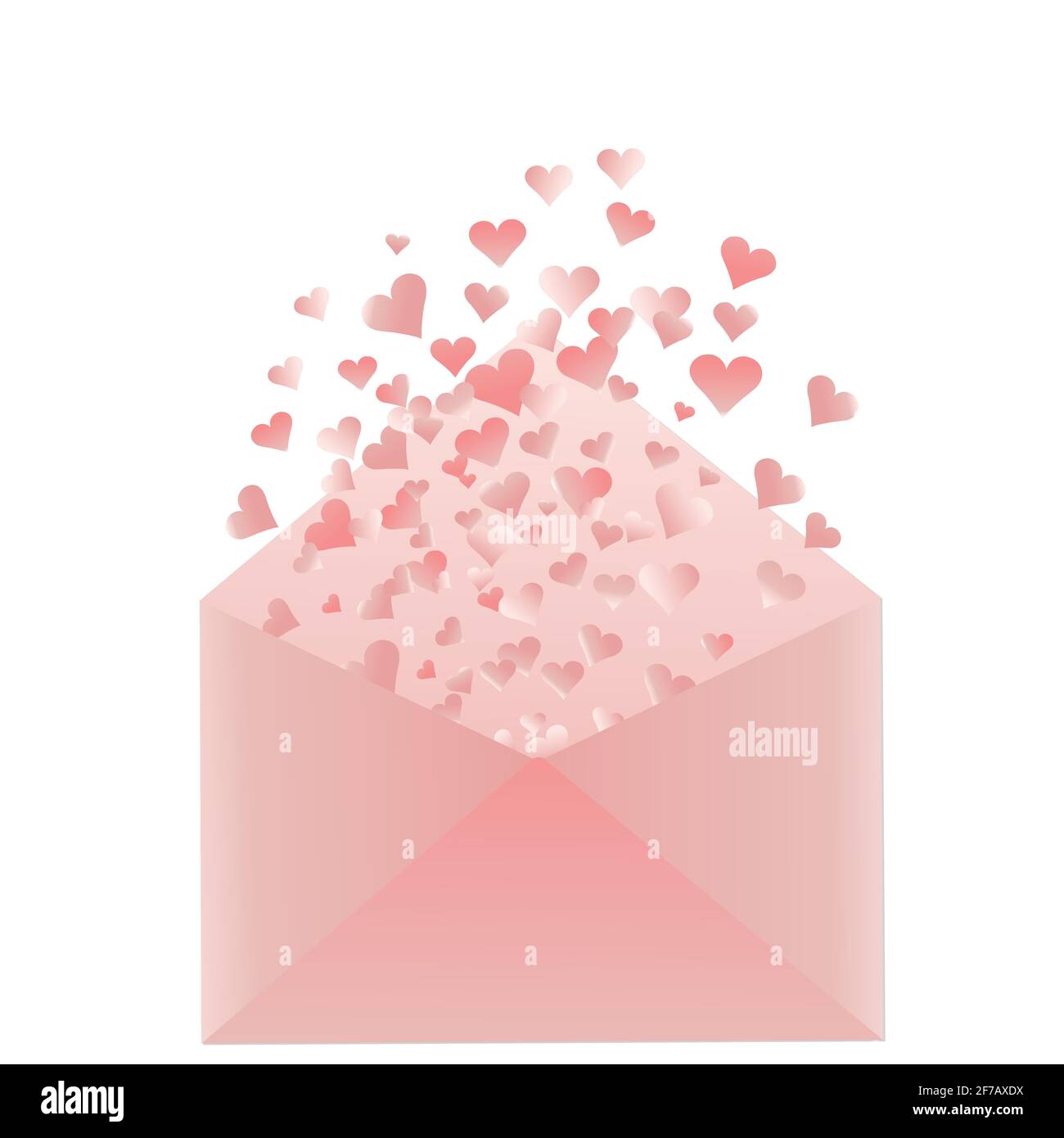 Craft envelope letter mail Stock Vector Images - Alamy