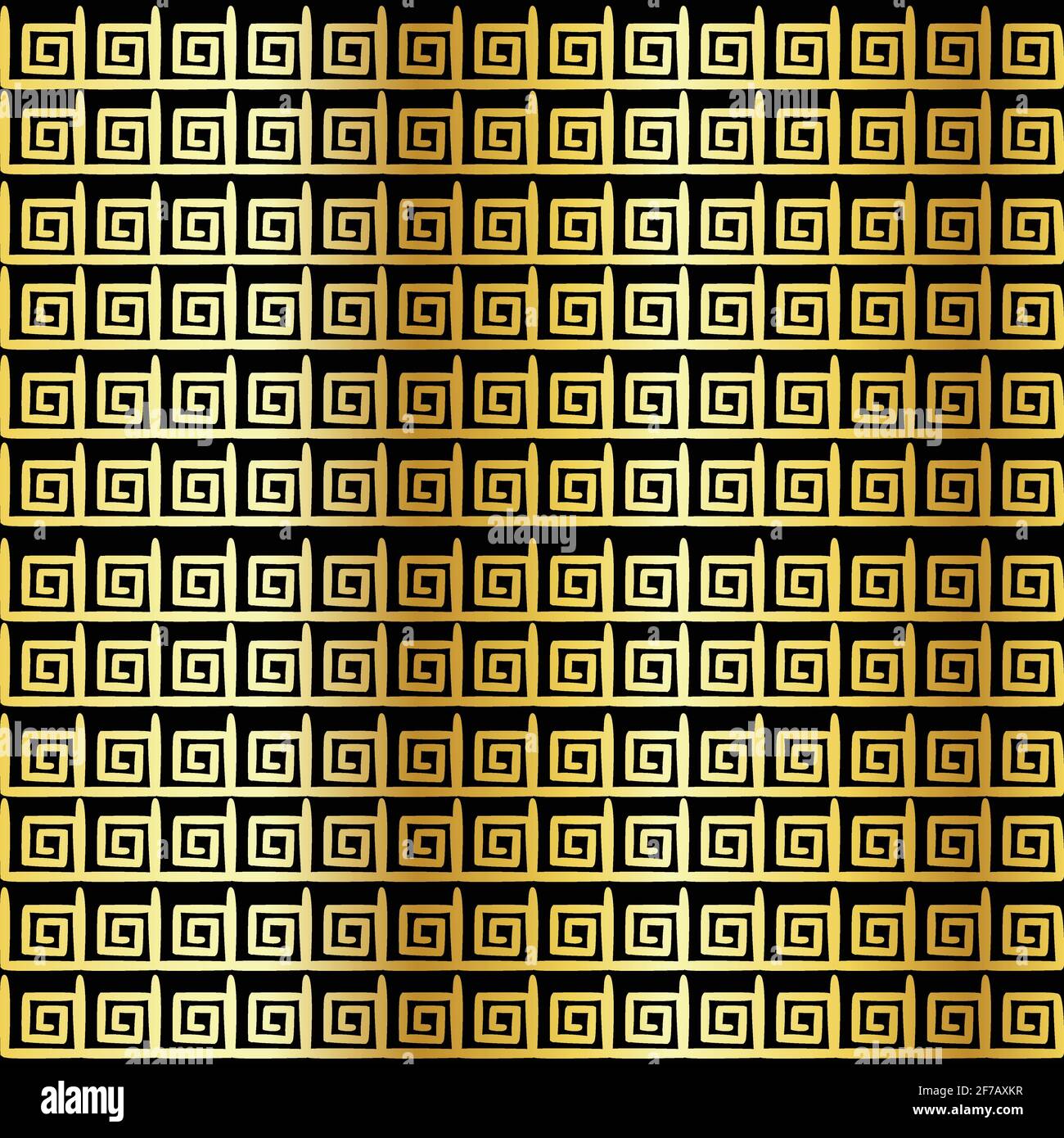 Golden geometric ethnic symbol seamless pattern Stock Vector Image ...