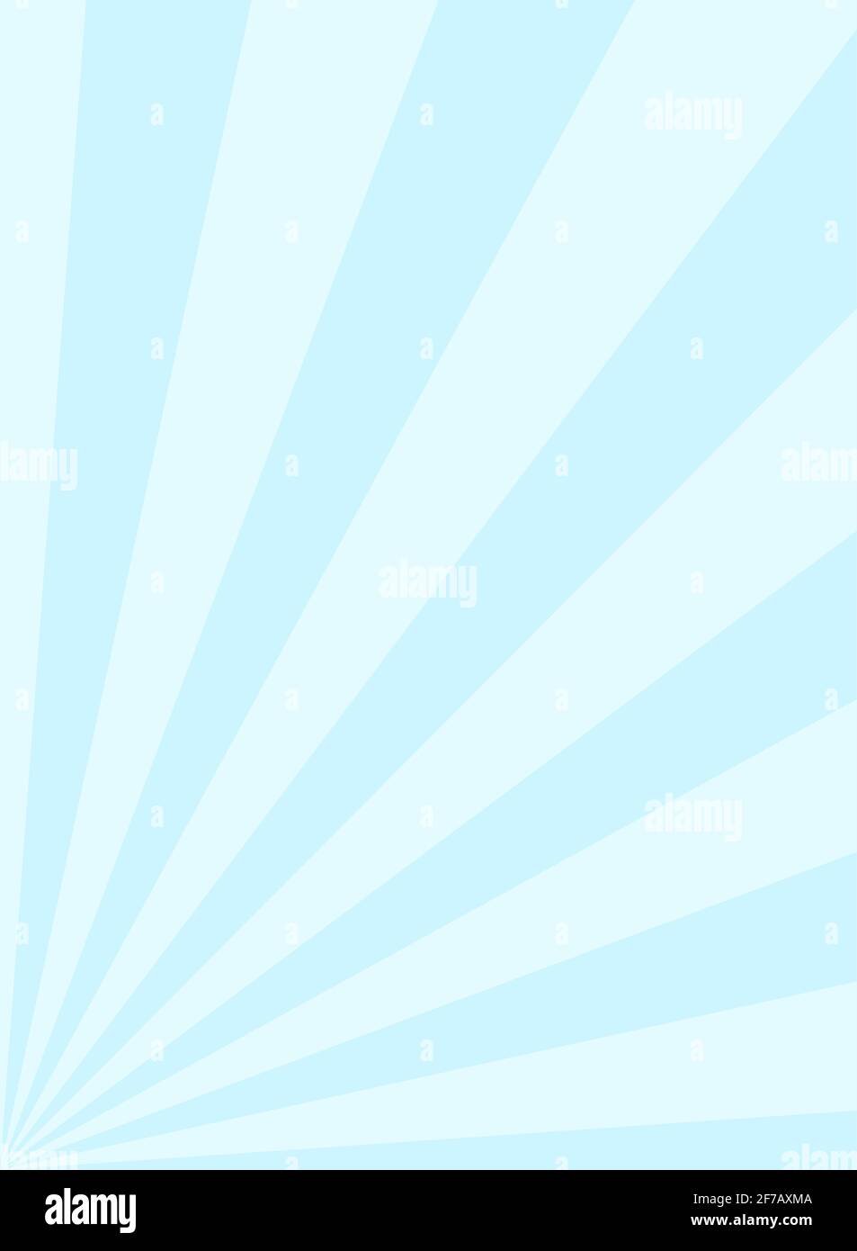 Sunlight vertical background. Powder blue color burst background with ...