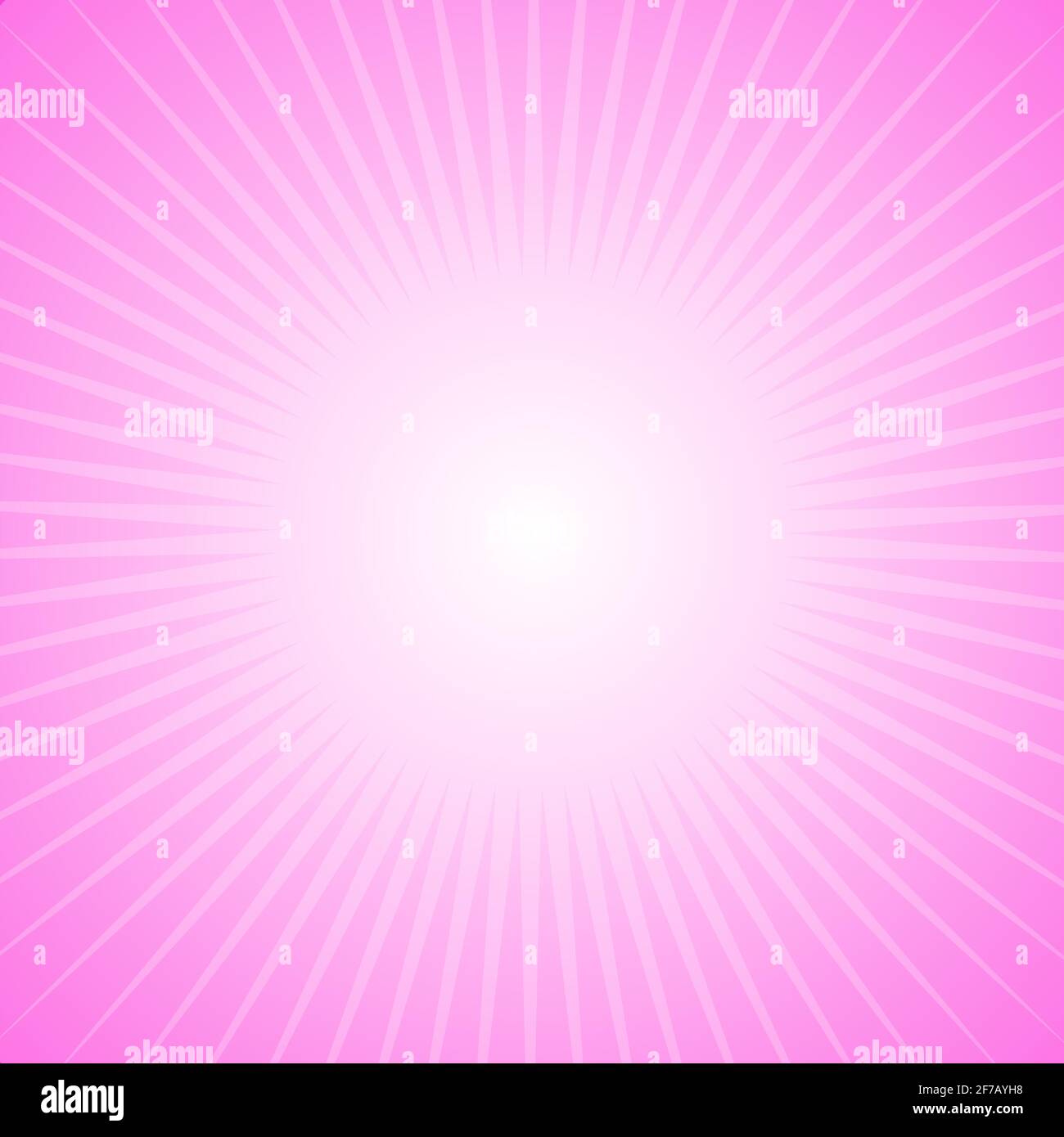 Sunlight horizontal background. Pink color burst background. Vector ...