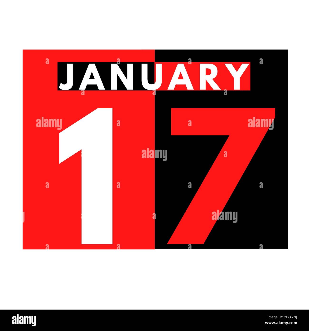 17 january icon hi-res stock photography and images - Alamy
