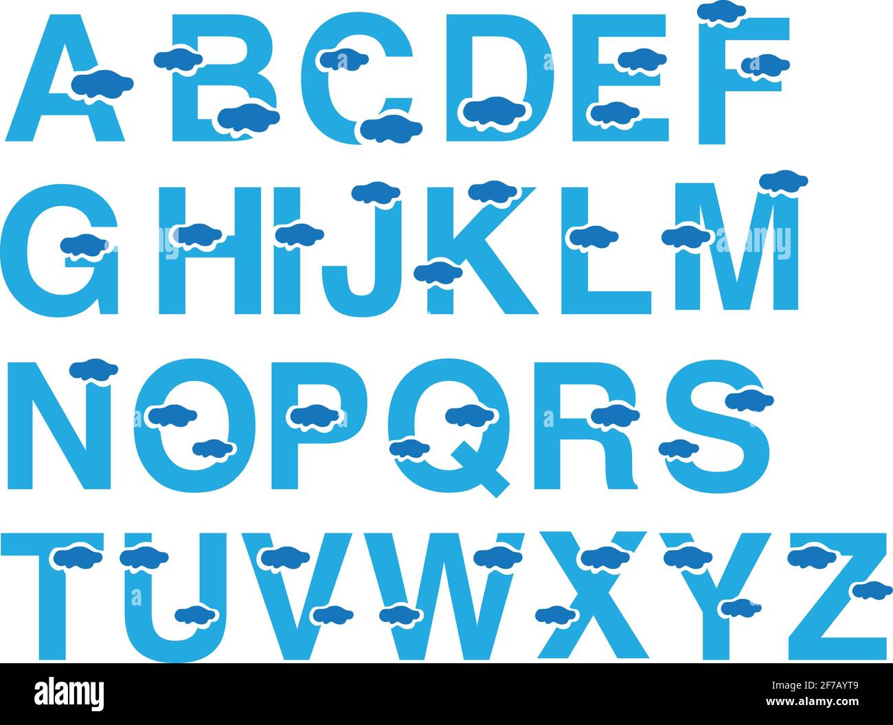 English alphabets vector hi-res stock photography and images - Alamy