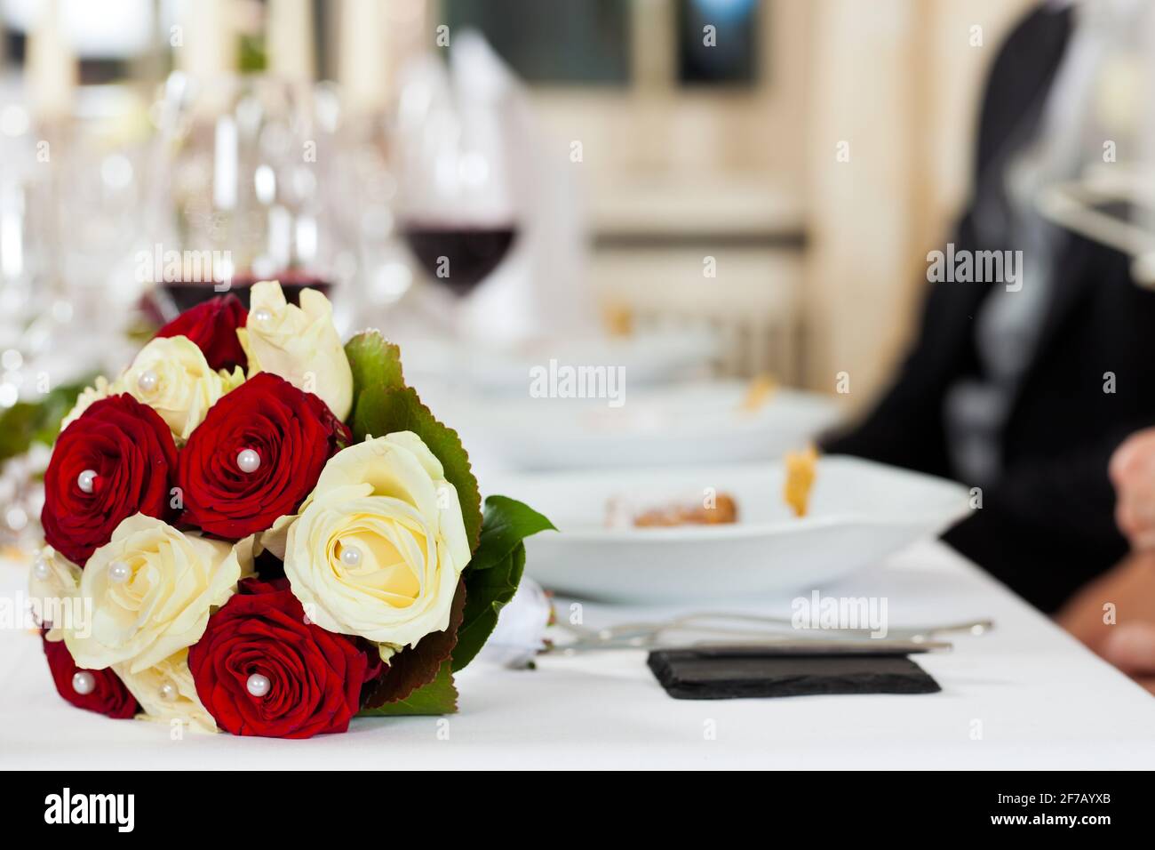 Wedding reception setup wine hi-res stock photography and images - Alamy