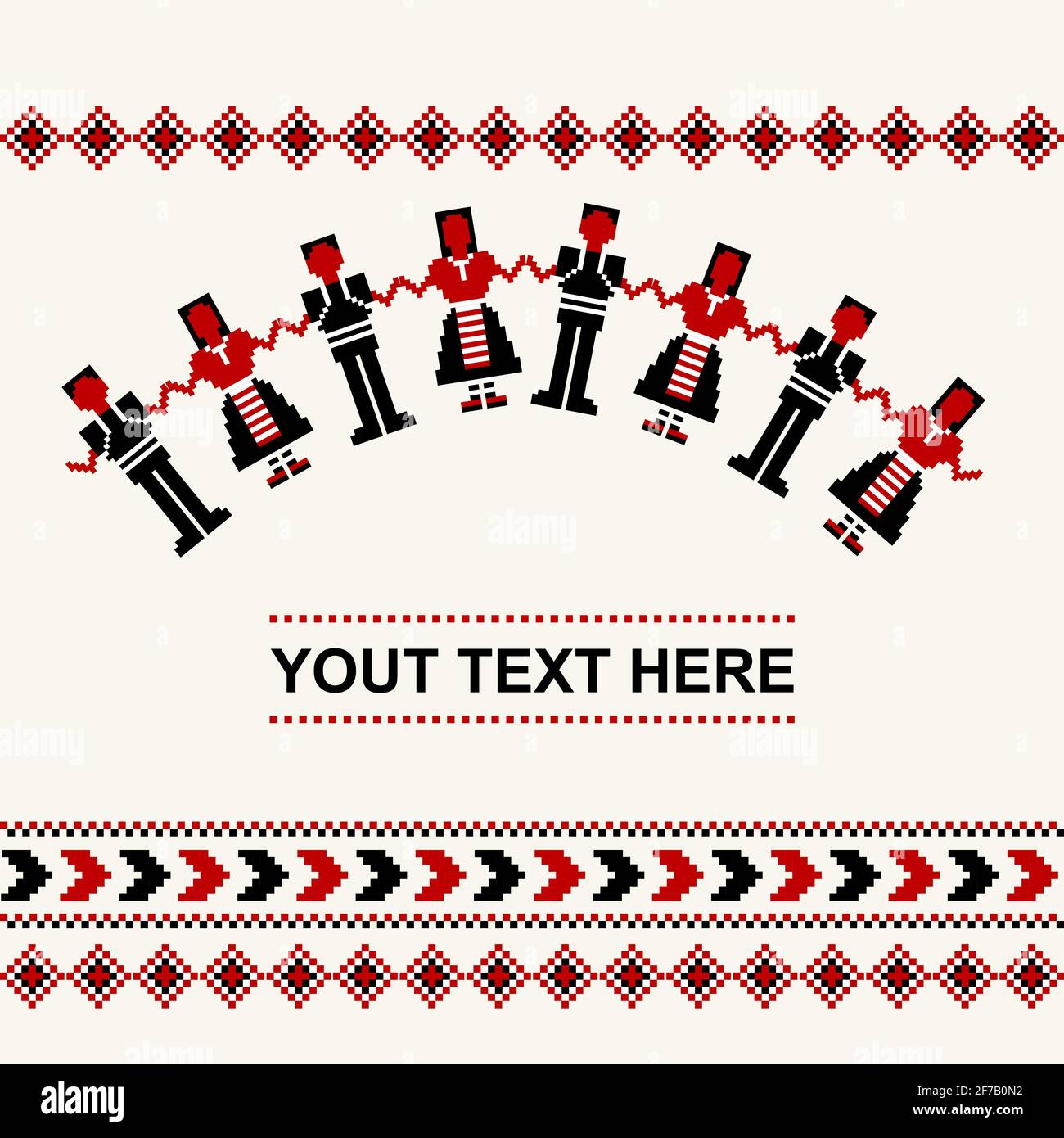 Group men women hold Stock Vector Images - Alamy