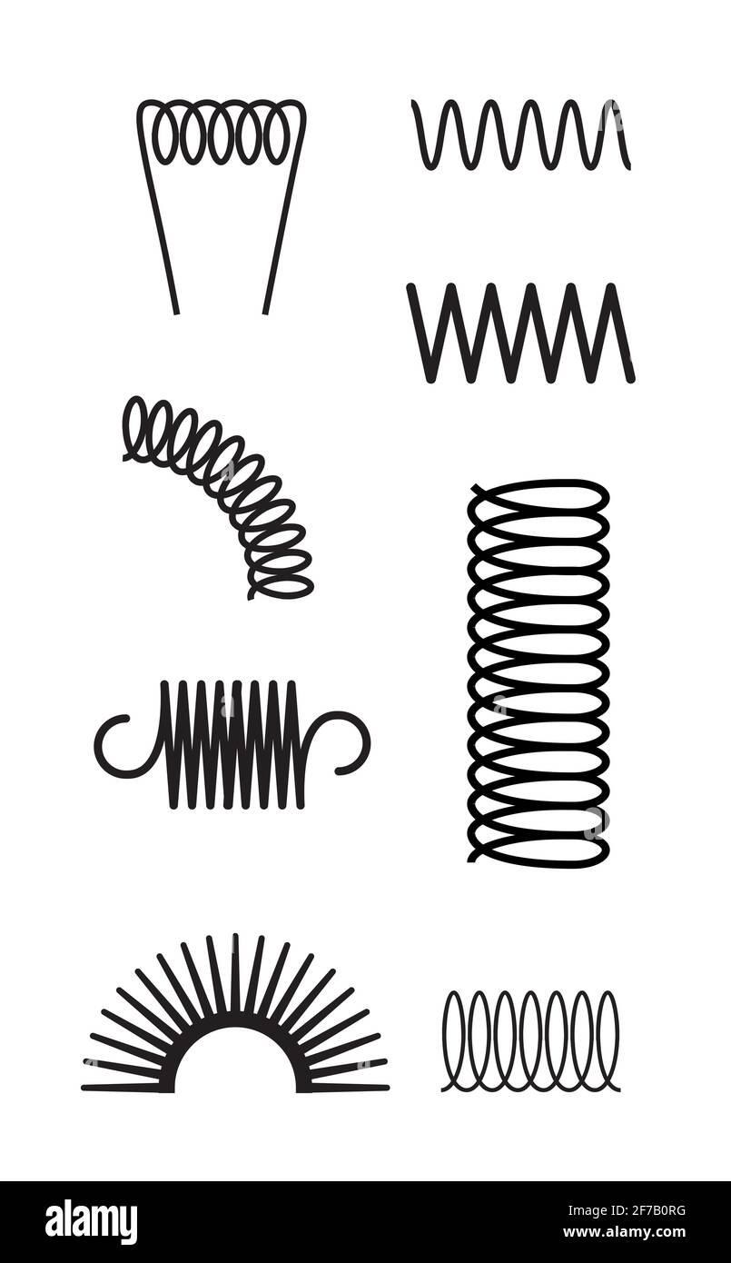 Metal Spring Drawing