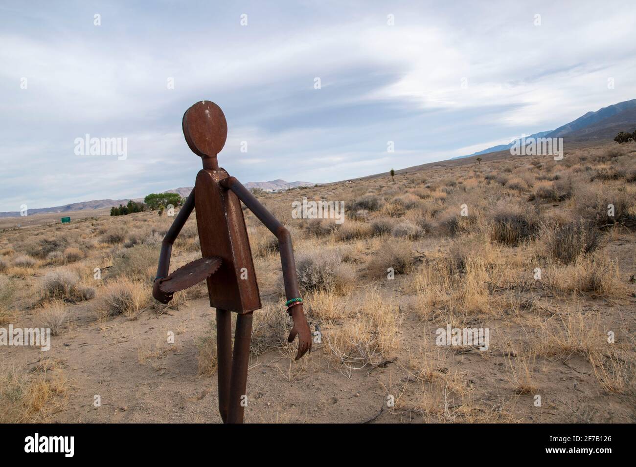 The Olancha Sculpture Garden is a fascinating place to stop on your way ...