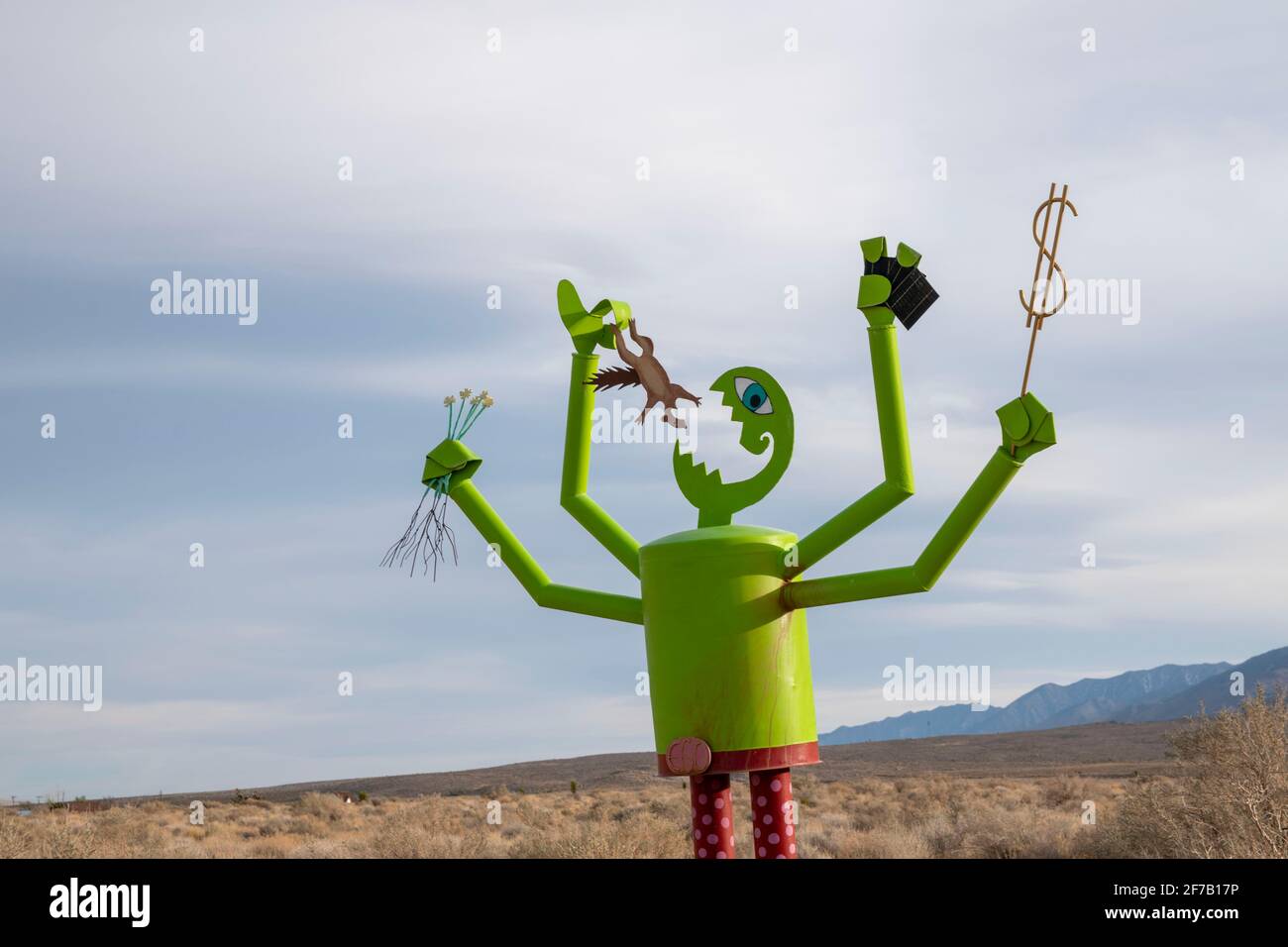 The Olancha Sculpture Garden is a fascinating place to stop on your way ...