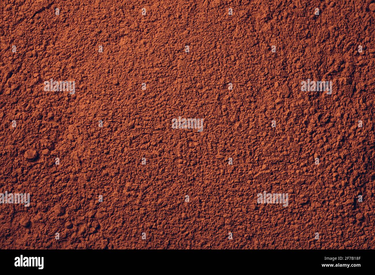 Terracotta powder soil or clay-like texture background Stock Photo - Alamy