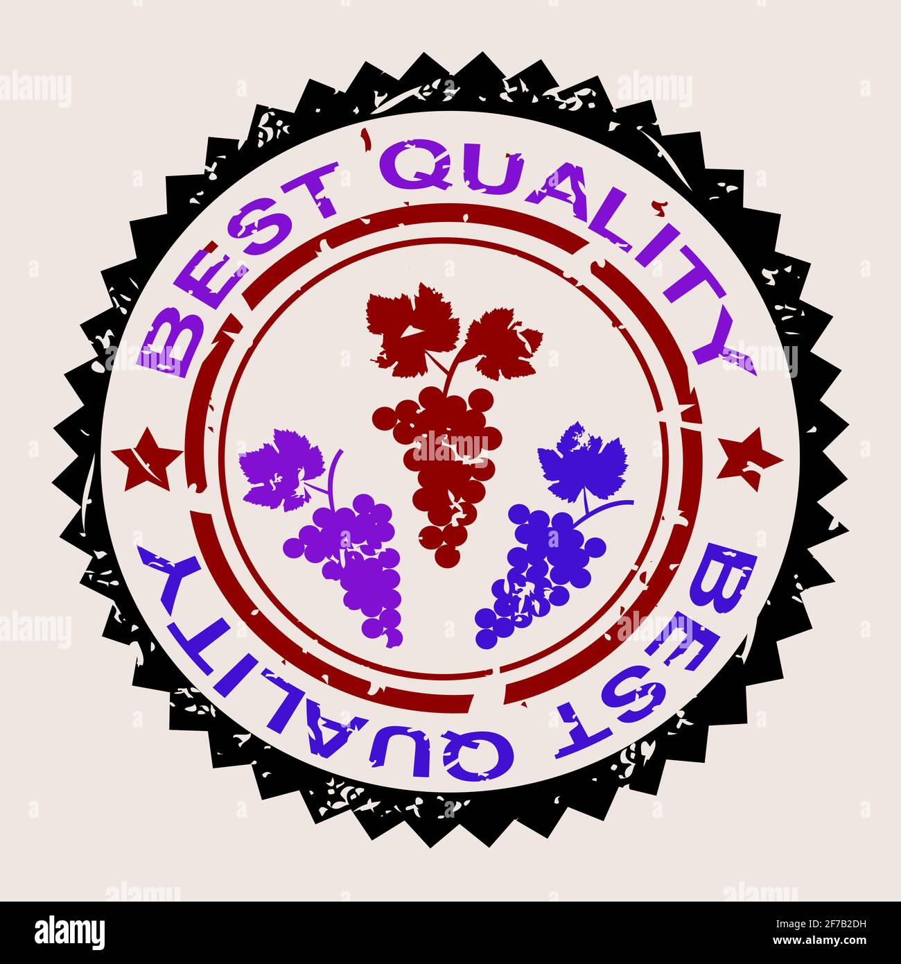 Best grape wine Stock Vector Images - Alamy
