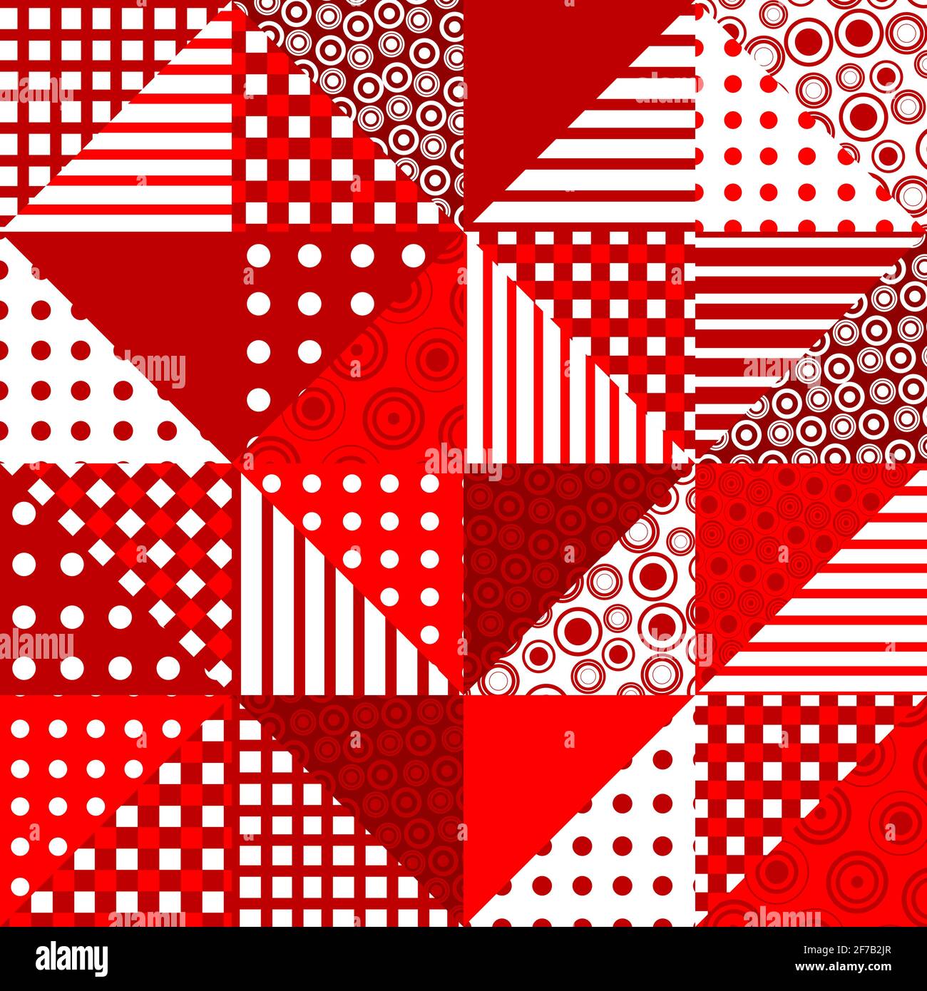 Patchwork quilt triangle hi-res stock photography and images - Alamy