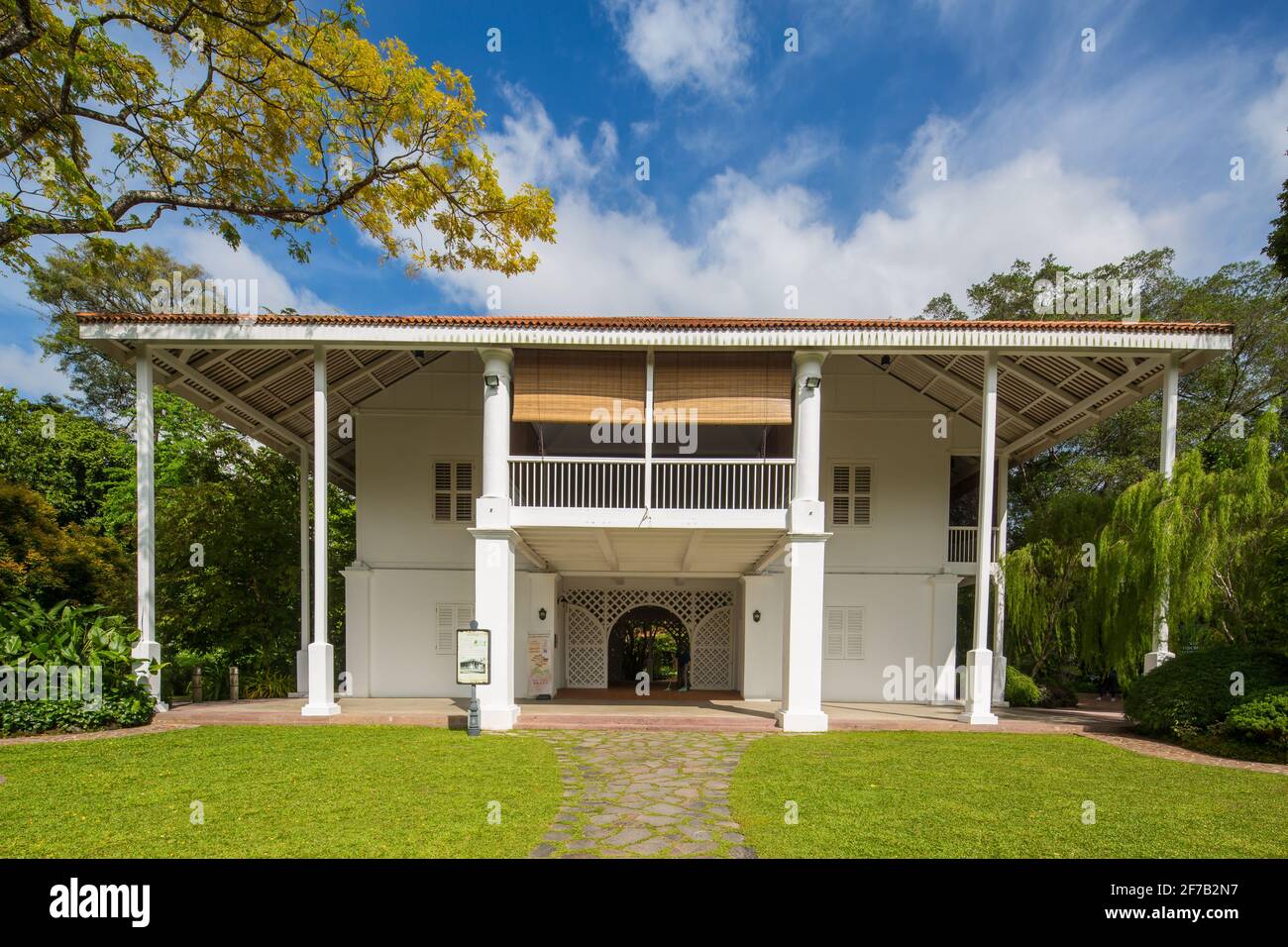 Burkill Hall architecture has been referred to as a ‘black-and-white ...
