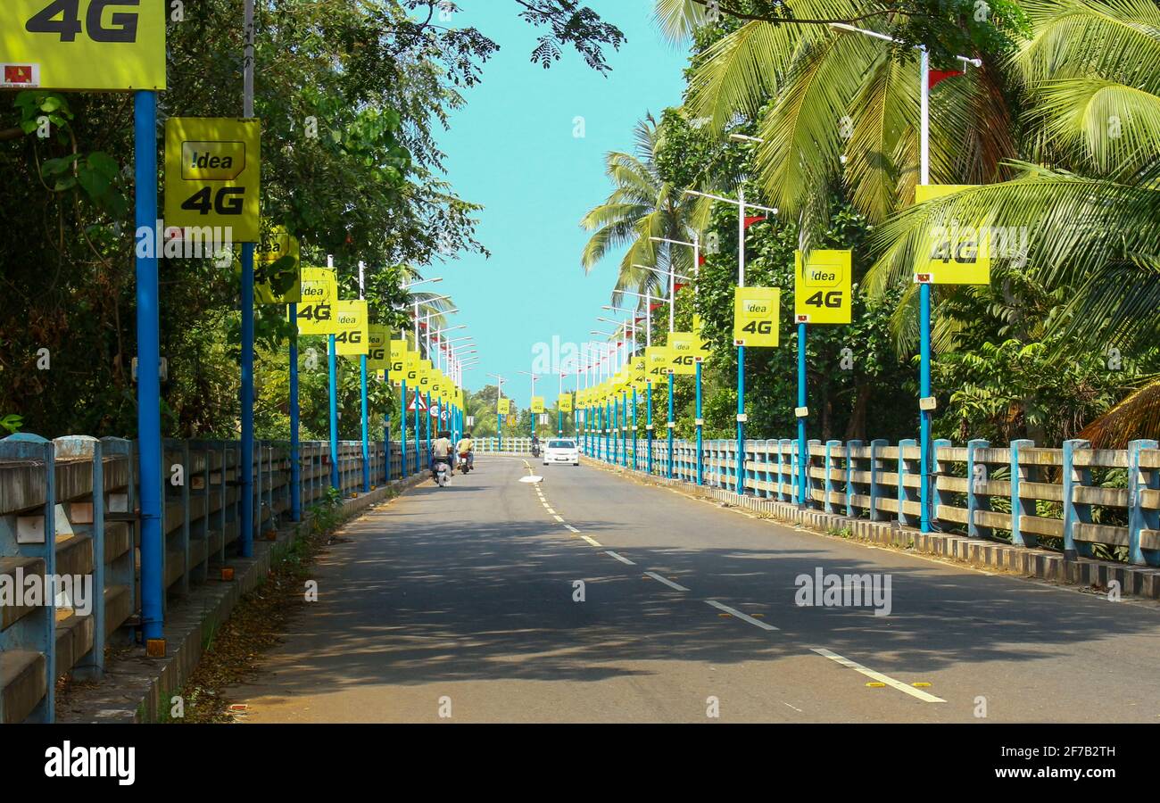 Kerala bridges hi-res stock photography and images - Alamy