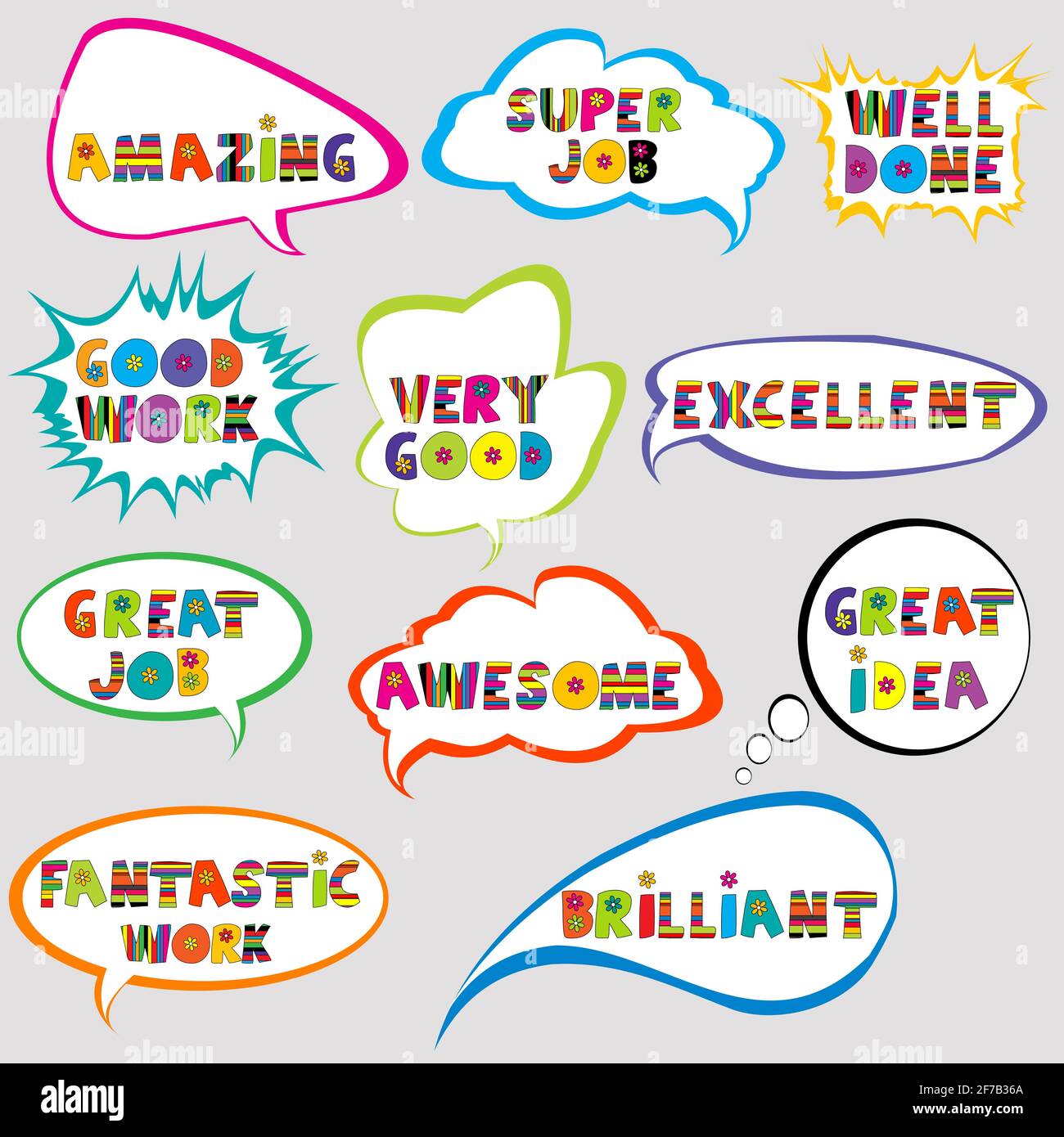 Banner slogans Stock Vector Images - Alamy