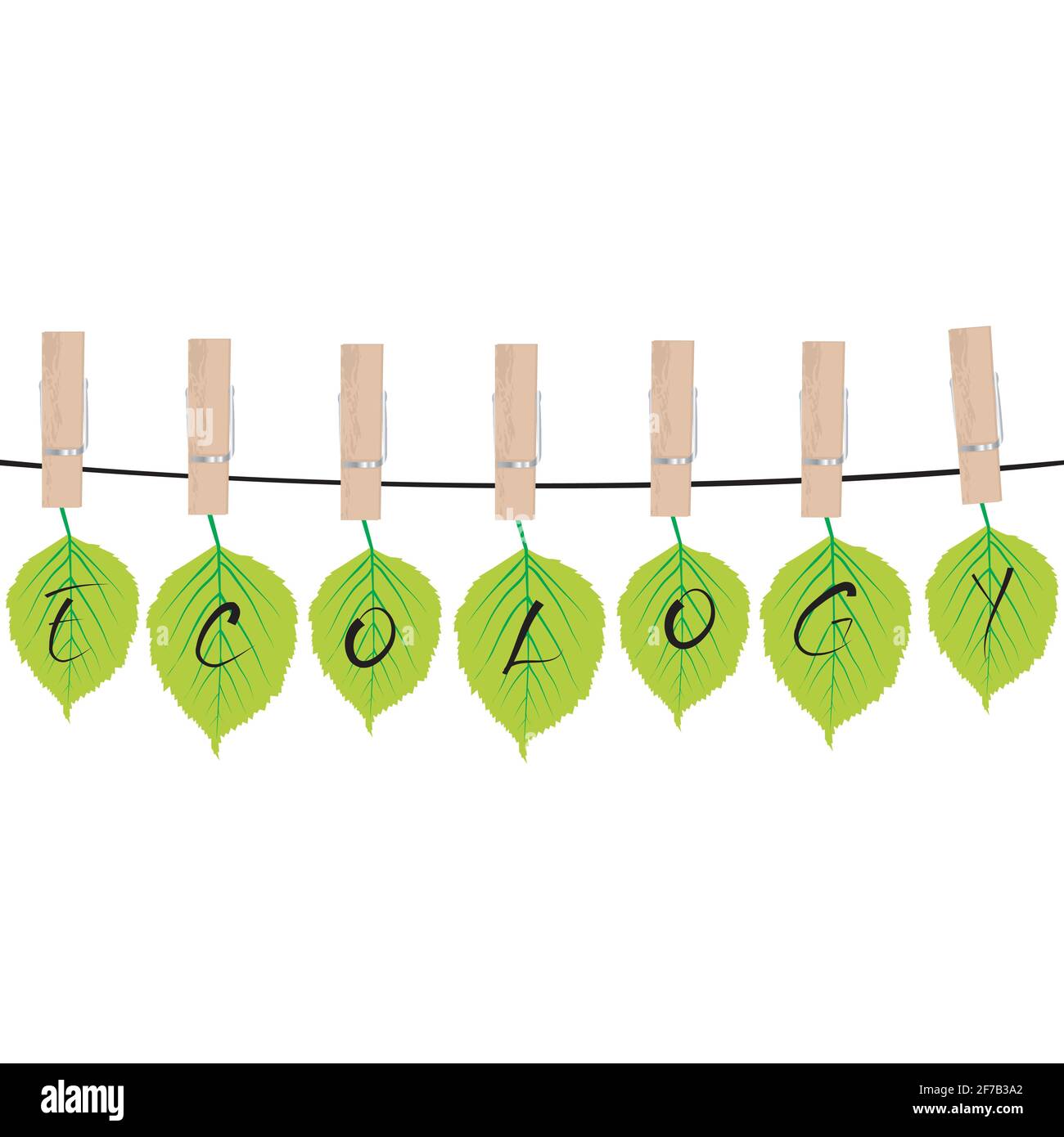 Peg plant label Stock Vector Images - Alamy