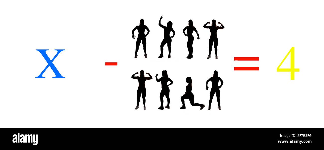 Simple mathematical computation with objects and people; arithmetic ...