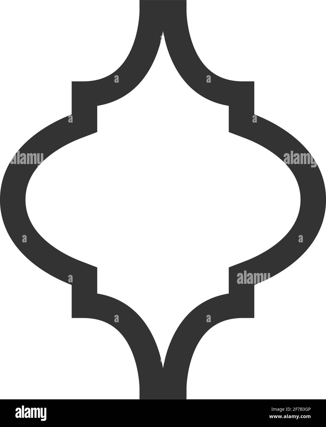 Arabesque icon design template vector Stock Vector Image & Art - Alamy