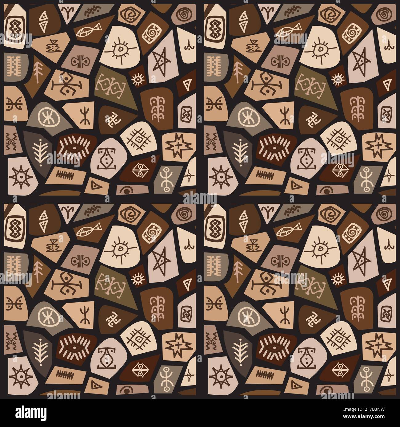 Symbols pattern hi-res stock photography and images - Alamy