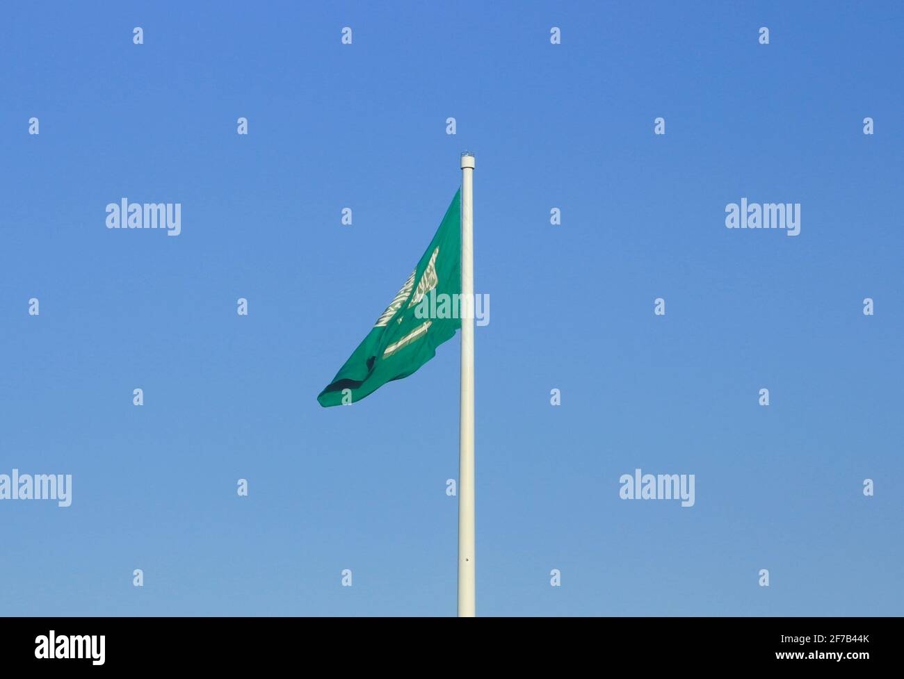 saudi arabian flag Stock Photo - Alamy
