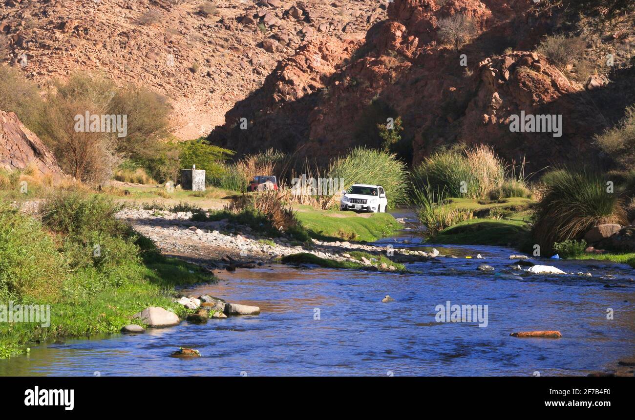 natural valley rural life in saudi arabia Stock Photo - Alamy