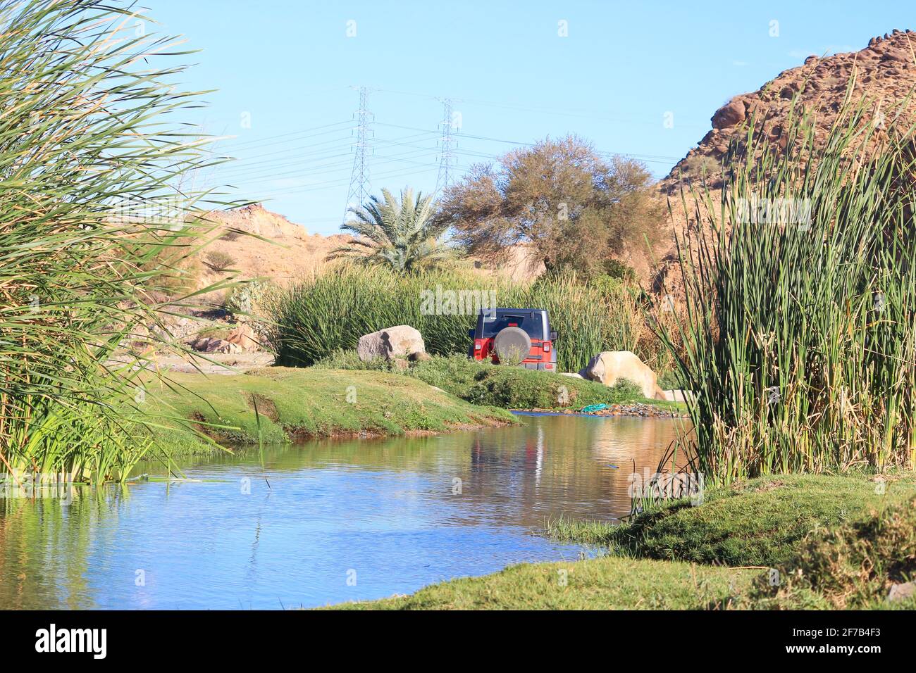 natural valley rural life in saudi arabia Stock Photo - Alamy