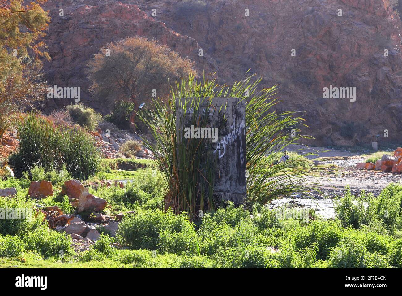 natural valley rural life in saudi arabia Stock Photo - Alamy