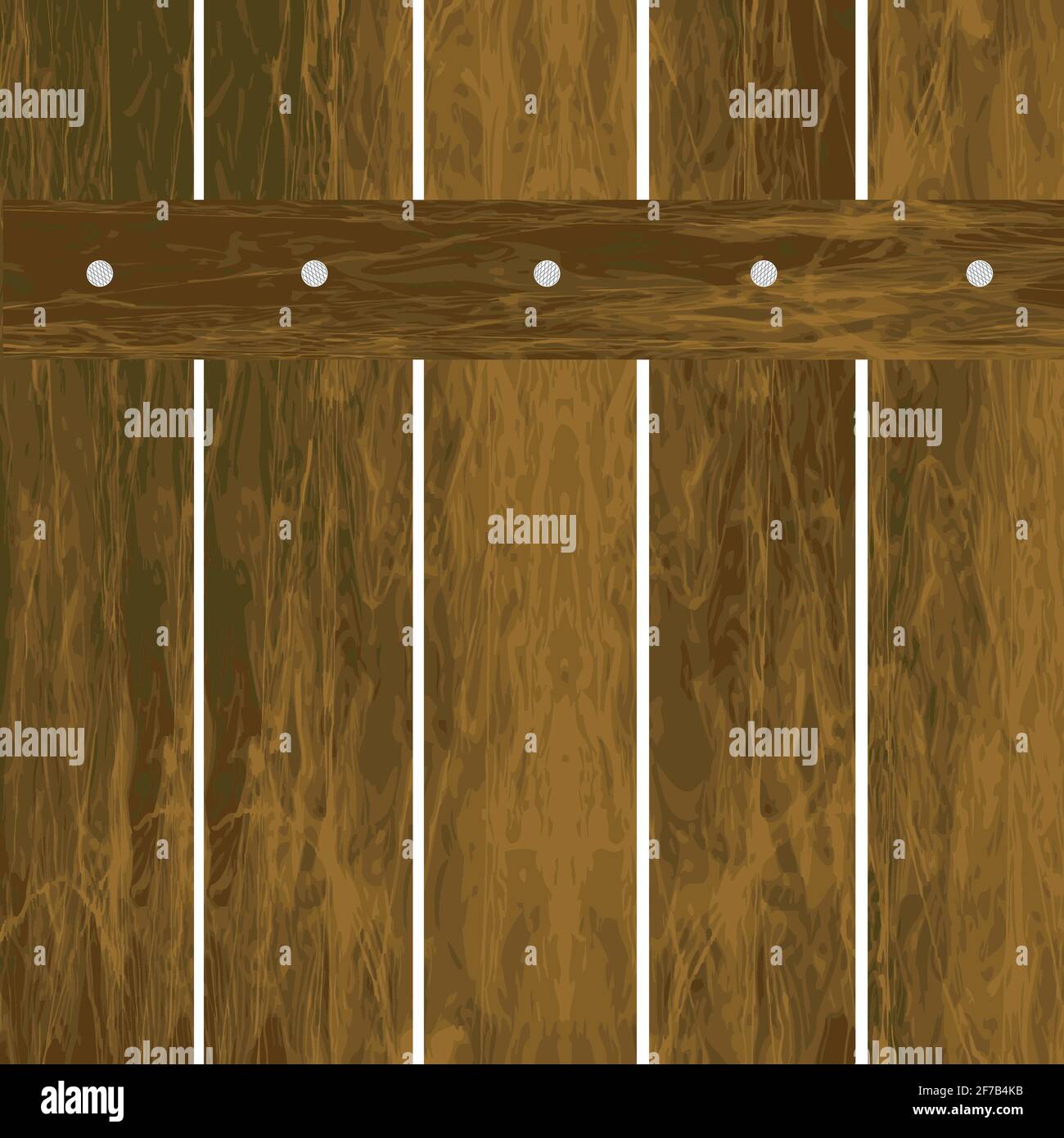 At a garden fence Stock Vector Images - Alamy