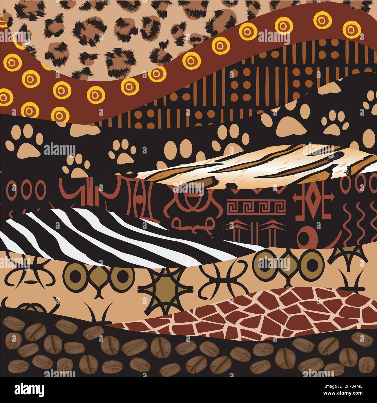 African tribal texture design Stock Vector Image & Art - Alamy
