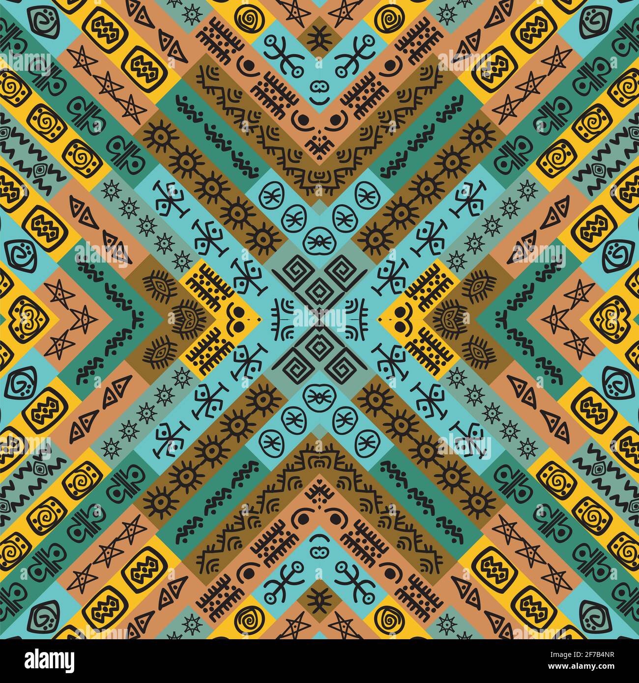 Psychedelic kaleidoscopic pattern background in Stock Vector Images - Alamy