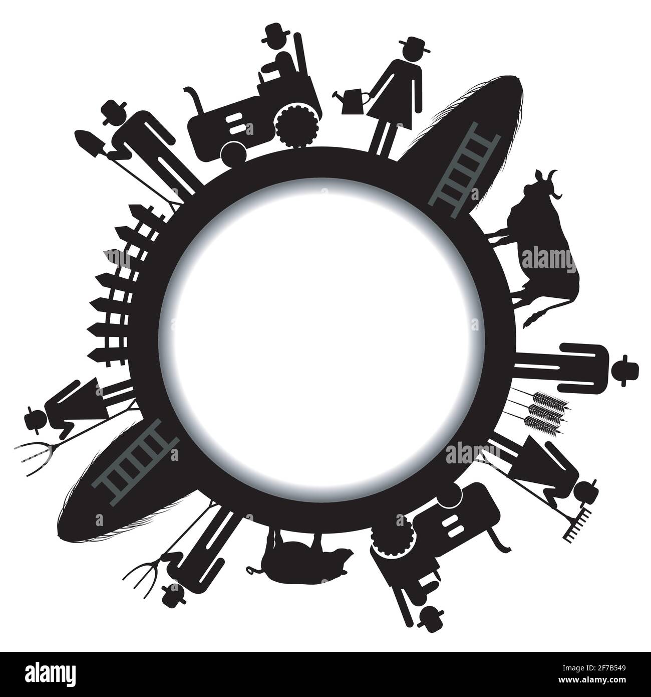 Round scenes Cut Out Stock Images & Pictures - Alamy