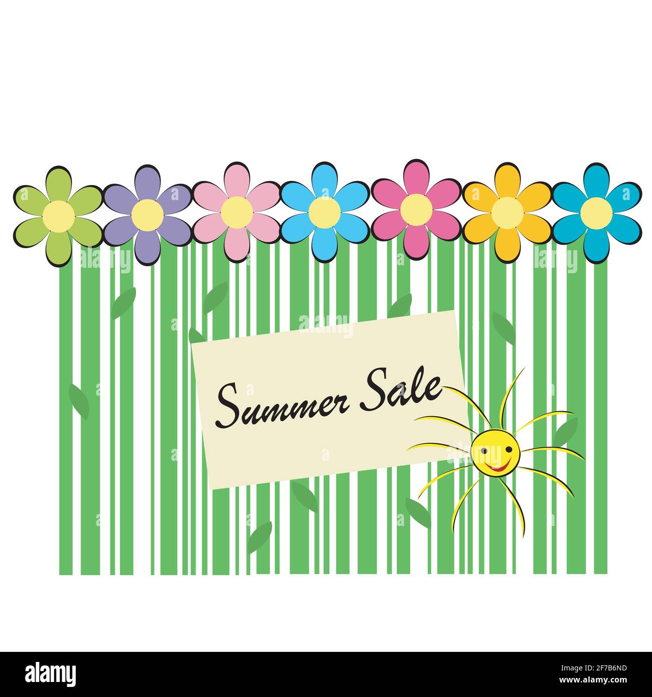 Creative barcode background Stock Vector Images - Alamy