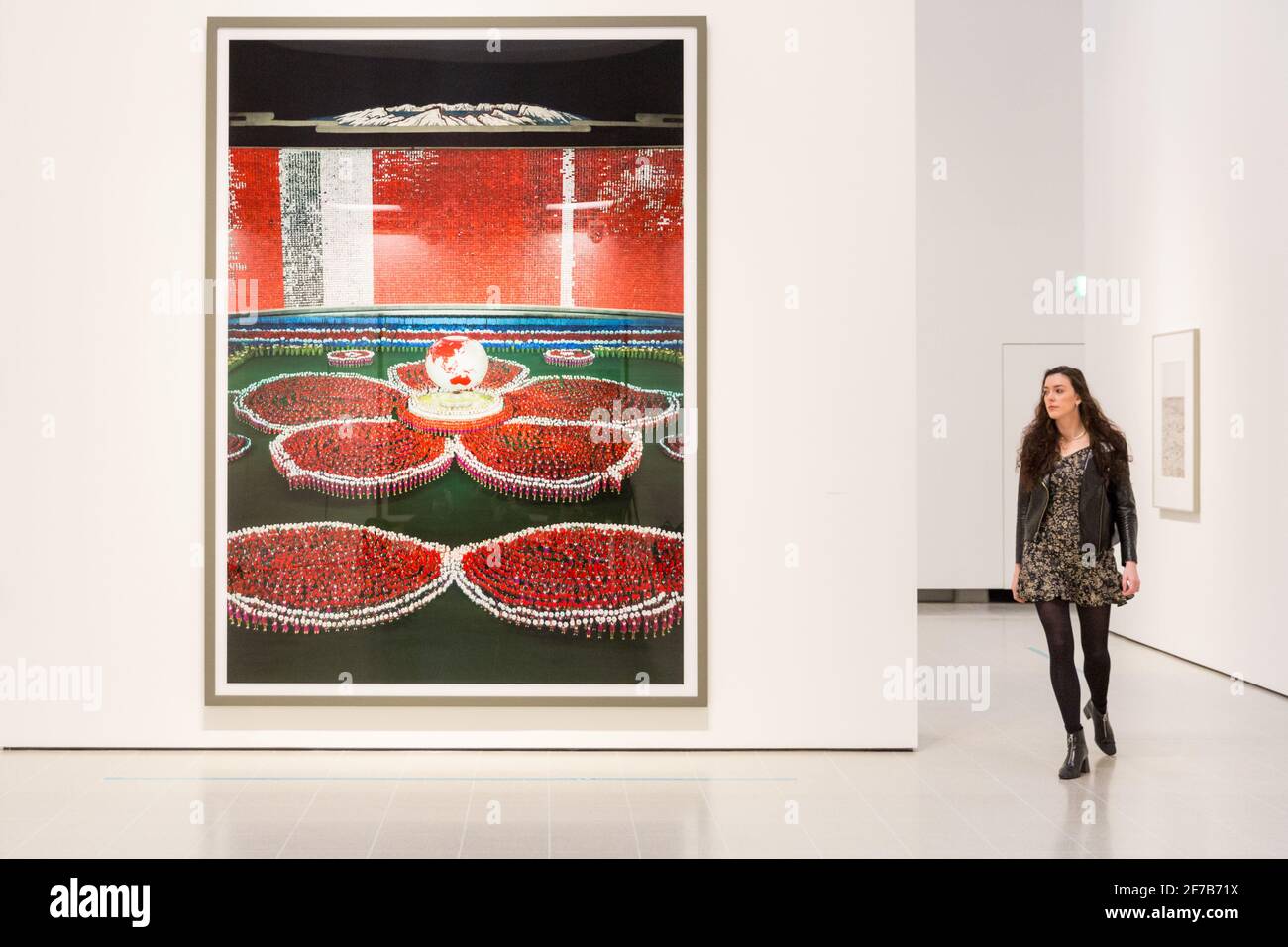 Assistant with 'Pyongyang VII' by German artist and photographer ...